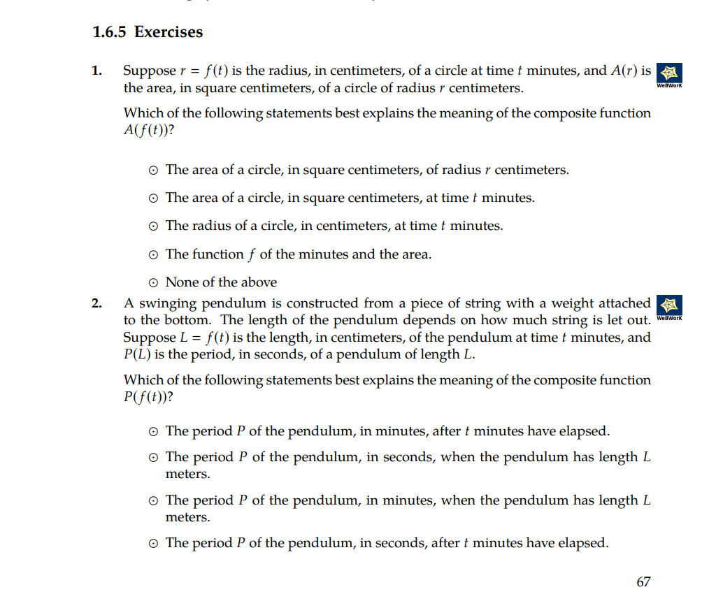 Solved 1.6.5 Exercises 1. WebWork Suppose r = f(t) is the | Chegg.com Solved 1.6.5 Exercises 1. WebWork Suppose r = f(t) is the | Chegg.com