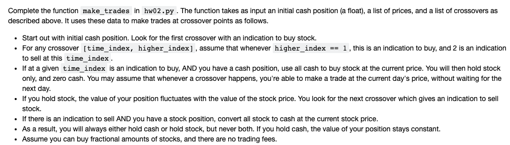 Solved Please use python to solve this problem. Do not | Chegg.com