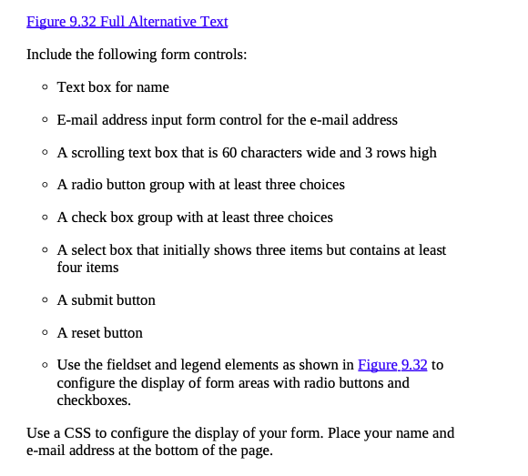 Solved 5. Write a web page that contains a music survey form | Chegg.com