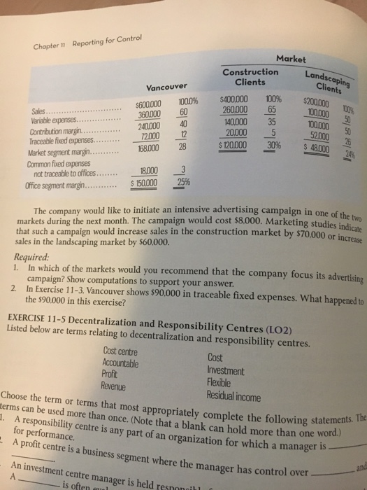 Solved ll loP mat income statement segmented by geographic | Chegg.com