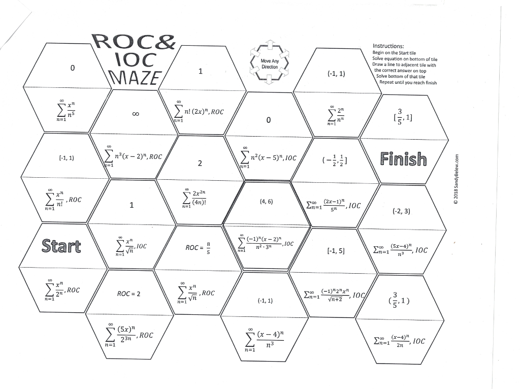 Solved ROC& Instructions: Begin on the Start tile Solve | Chegg.com