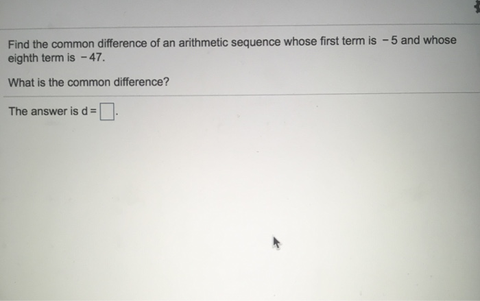 Solved Find the sum of the arithmetic series shown below. | Chegg.com