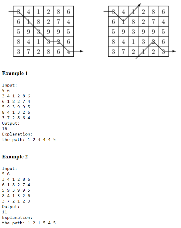 Given a m * n matrix, your task is to compute a | Chegg.com