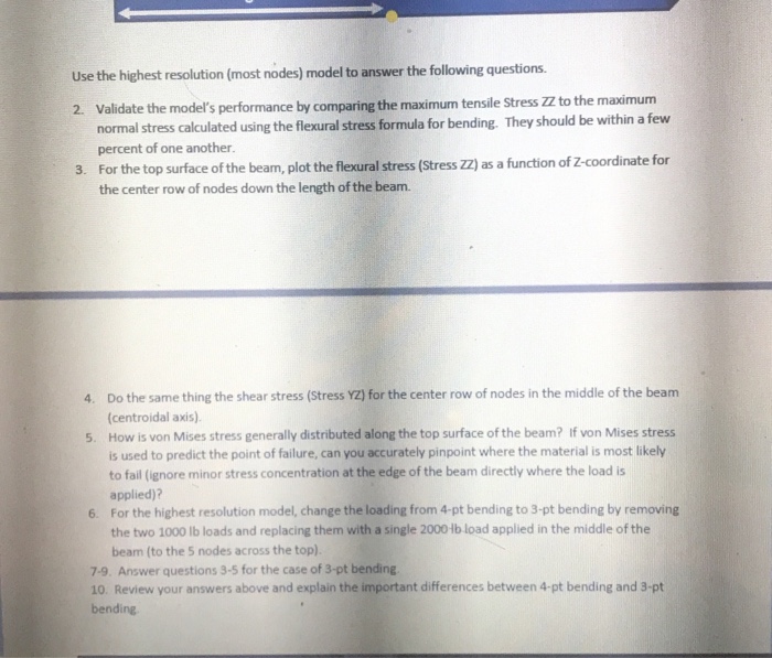 Use LISA to build a finite element model of a solid | Chegg.com