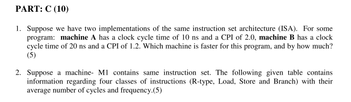 Solved implementation? (3) 2. Answer the following questions | Chegg.com