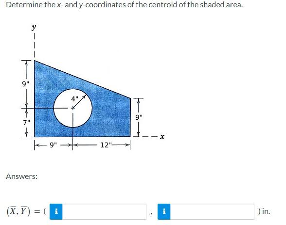 Solved Determine the height h above the base of the centroid | Chegg.com