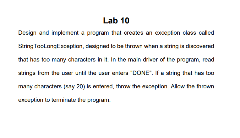 Solved Help How Do I Do The Exception Class On Eclipse Ide