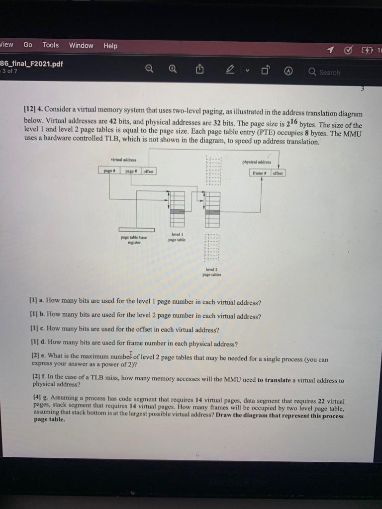 Solved Wiew Go Tools Window Help C2 10 86_final_F2021.pdf 3 | Chegg.com