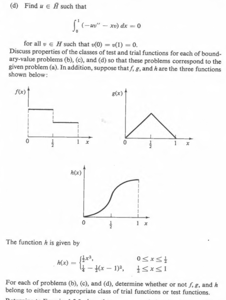Solved 1.3.1 (a) Consider the second-order boundary-value | Chegg.com