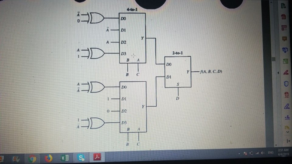 Solved 420 Find The Minterm List Of The Function Fa B C 