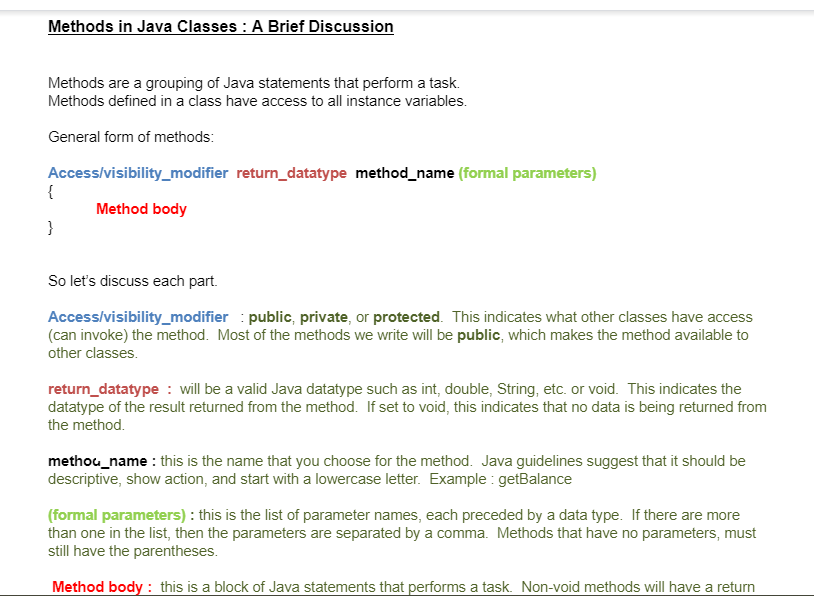 Solved Ch 9 Program 1 Introduction To Writing Java Classes