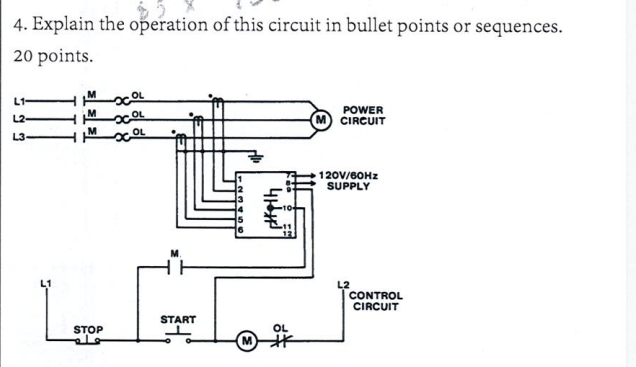 Solved 4. Explain the operation of this circuit in bullet | Chegg.com