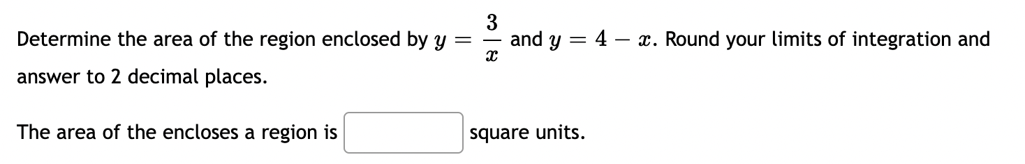Solved Determine the area of the region enclosed by y=x3 and | Chegg.com
