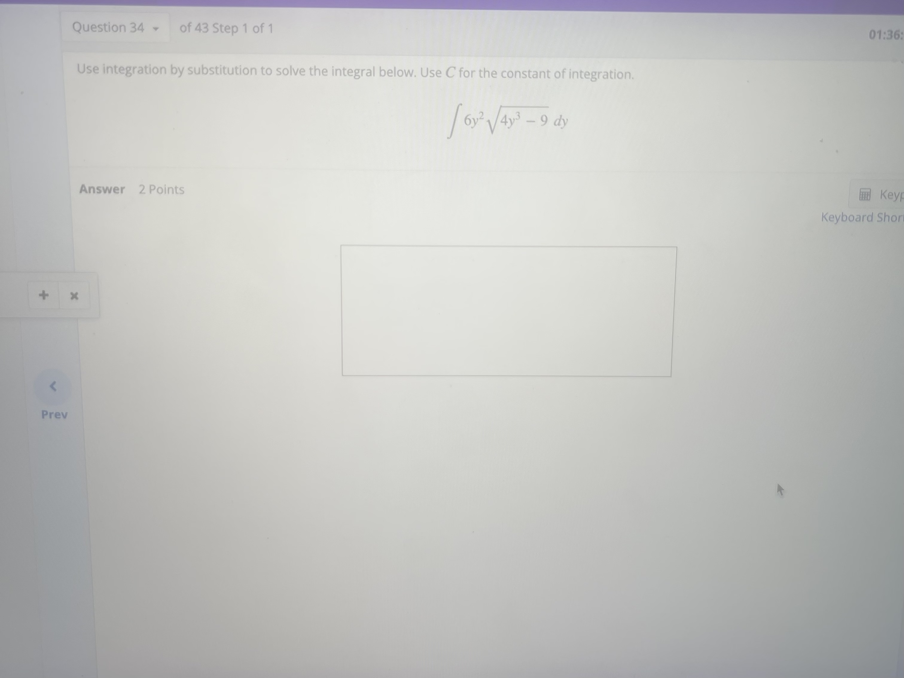Solved Use integration by substitution to solve the integral | Chegg.com