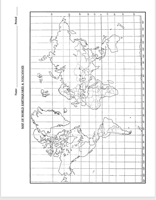 Solved How to find the earthquake and volcano by using the | Chegg.com