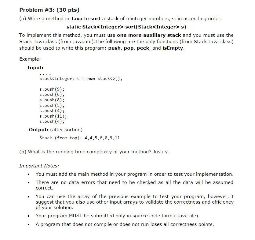 Solved Problem #1: (15 points) Given two sorted lists, L1 | Chegg.com