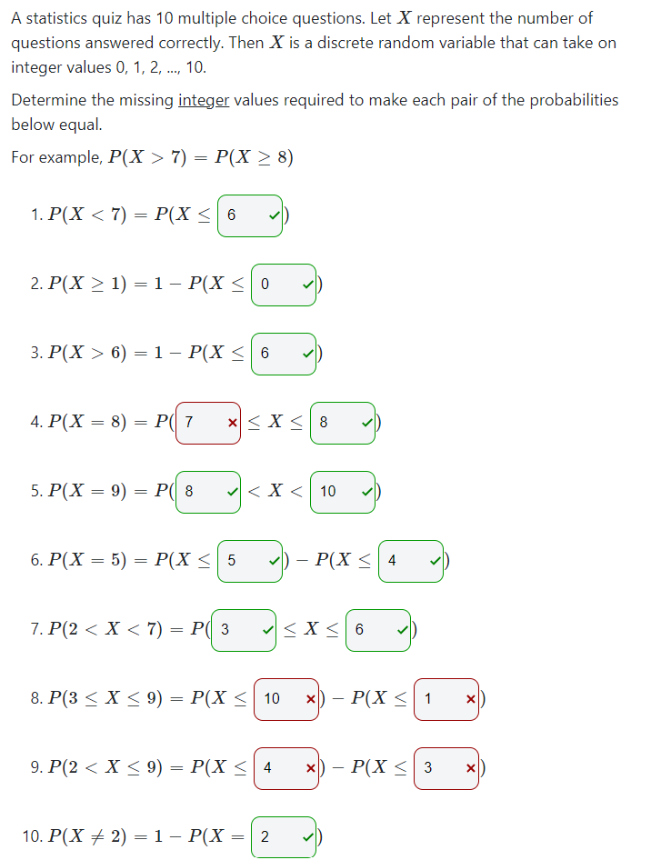 Solved A statistics quiz has 10 multiple choice questions. | Chegg.com