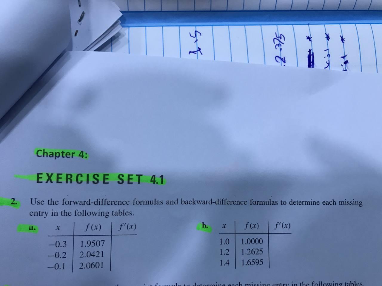 Solved ST Stez Chapter 4: EXERCISE SET 4.1 2. Use the | Chegg.com