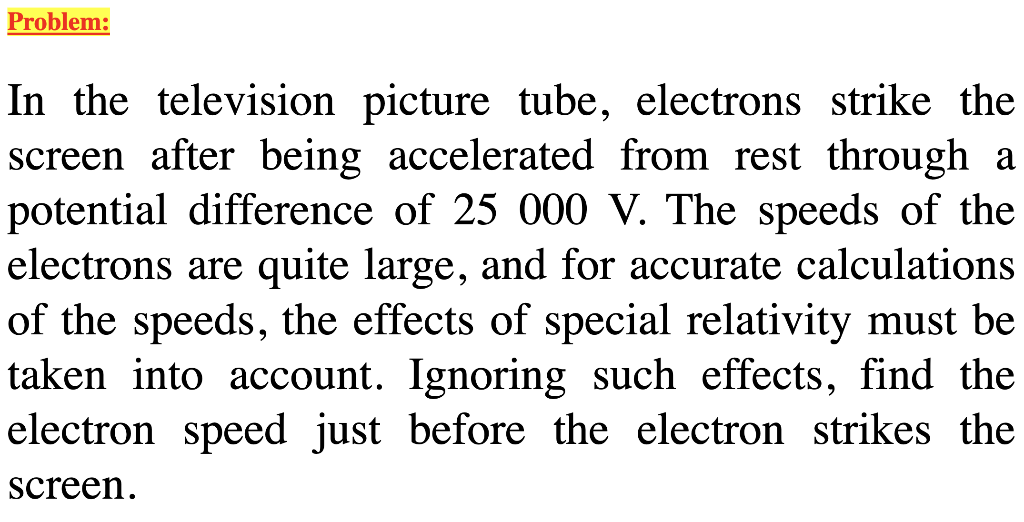 Solved In the television picture tube, electrons strike the | Chegg.com