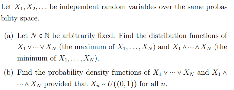 Solved Let X1,X2,… be independent random variables over the | Chegg.com