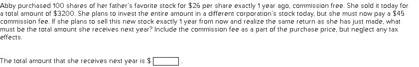 Solved Abby purchased 100 shares of her father's favorite | Chegg.com