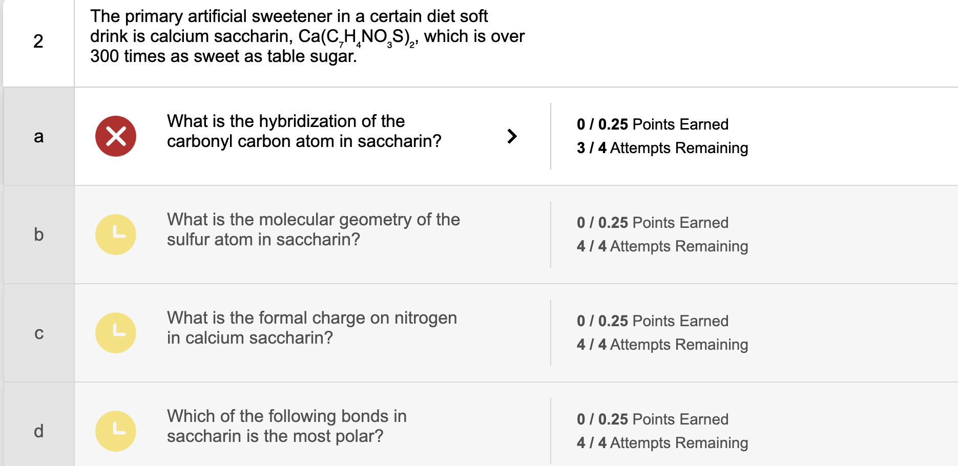 Solved The primary artificial sweetener in a certain diet | Chegg.com
