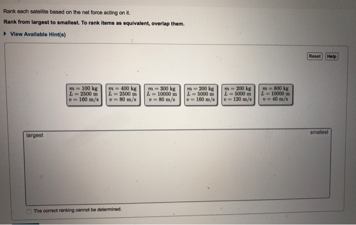 Solved rcular Motion Ranking Task 6 of 11 station The | Chegg.com