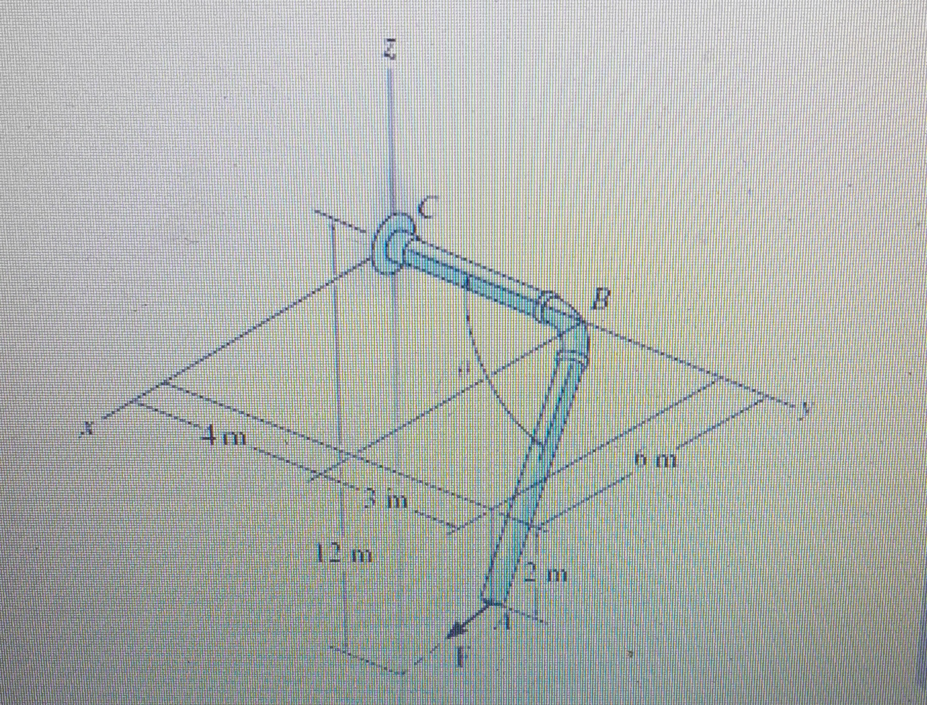 Solved Part A : determine the projected component of the | Chegg.com
