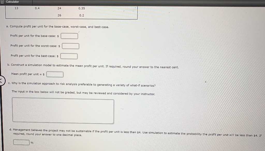 Solved Problem 16-01 (Algorithmic) The management of | Chegg.com