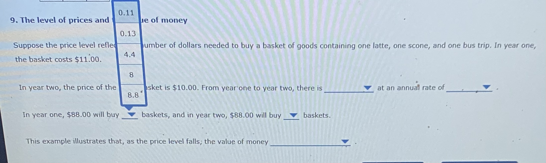 Solved Suppose the price level reflects the number of | Chegg.com