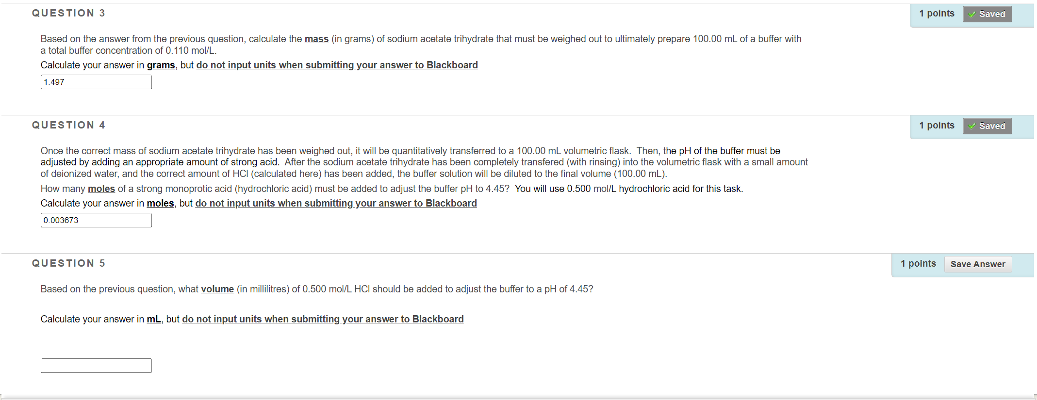 Solved QUESTION 1 1 points Saved You need to create a buffer | Chegg.com