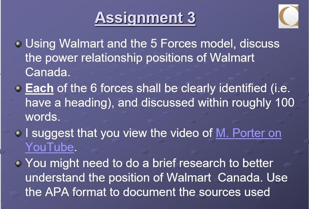 Porters Five Forces Walmart