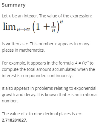 Summary Let n be an integer. The value of the | Chegg.com