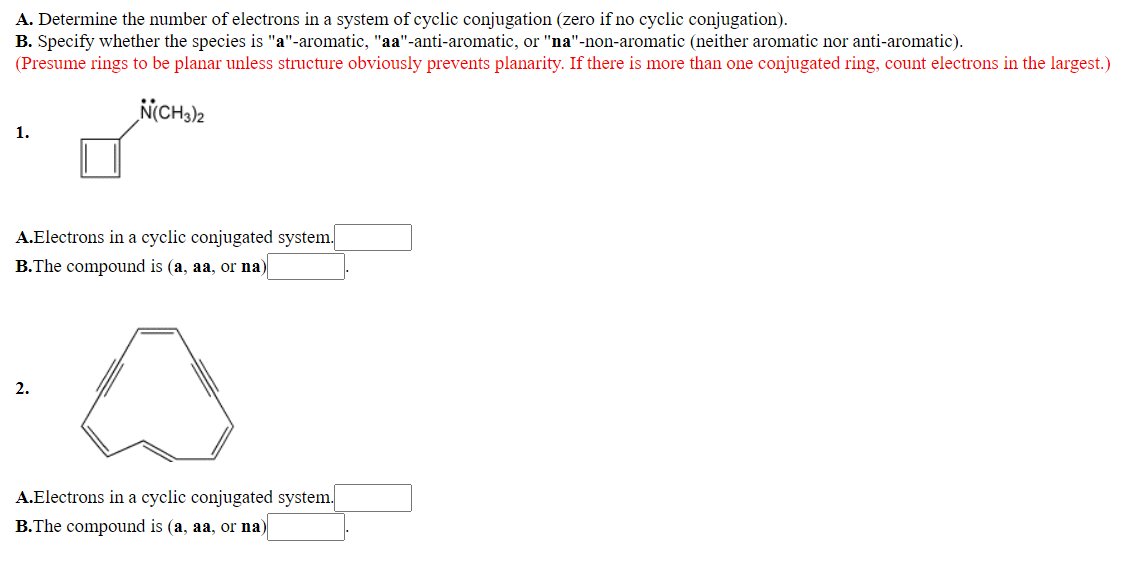 Solved A. Determine the number of electrons in a system of | Chegg.com
