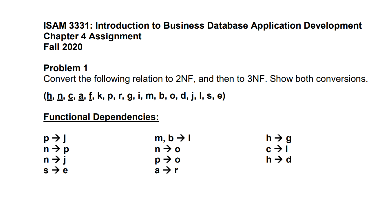 Solved Want 3NF relations for the above EER Model in the | Chegg.com
