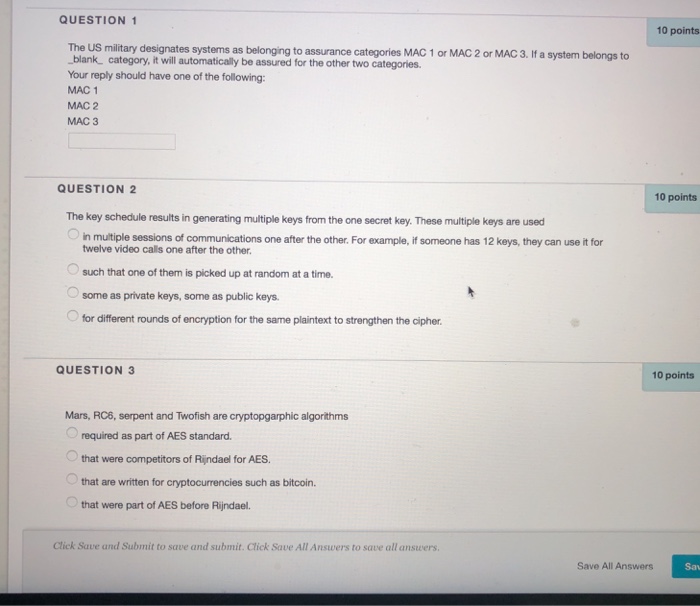 Solved QUESTION 1 10 points The US military designates | Chegg.com