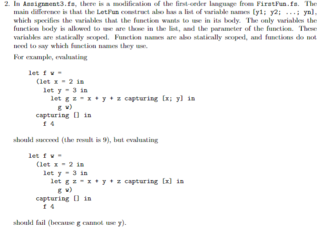 Solved Programming in F# My program works but one test | Chegg.com