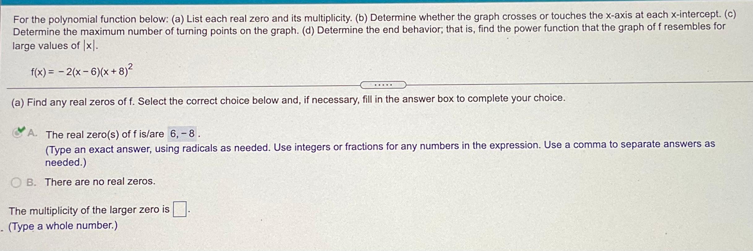 Solved This is a Algebra math question. If you can please | Chegg.com