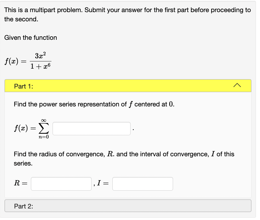 Solved This Is A Multipart Problem Submit Your Answer For Chegg