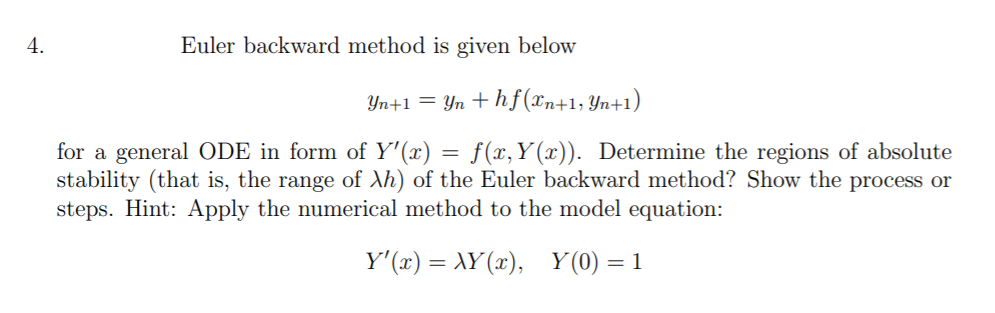 Solved NUMERICAL ANALYSIS CLASS. For reference: Elementary | Chegg.com