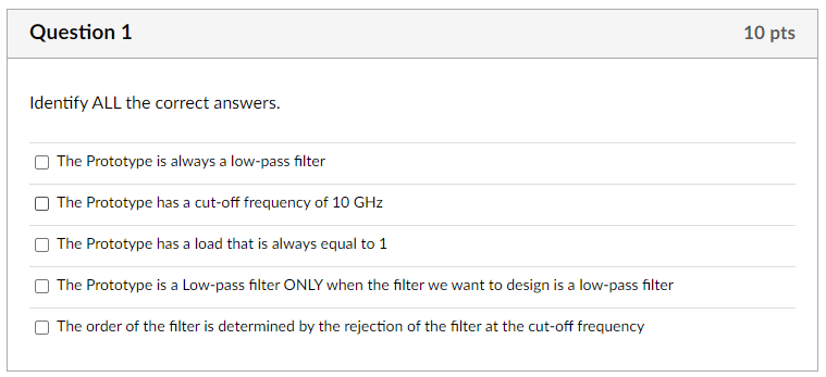 Solved Identify ALL the correct answers. The Prototype is | Chegg.com Solved Identify ALL the correct answers. The Prototype is | Chegg.com