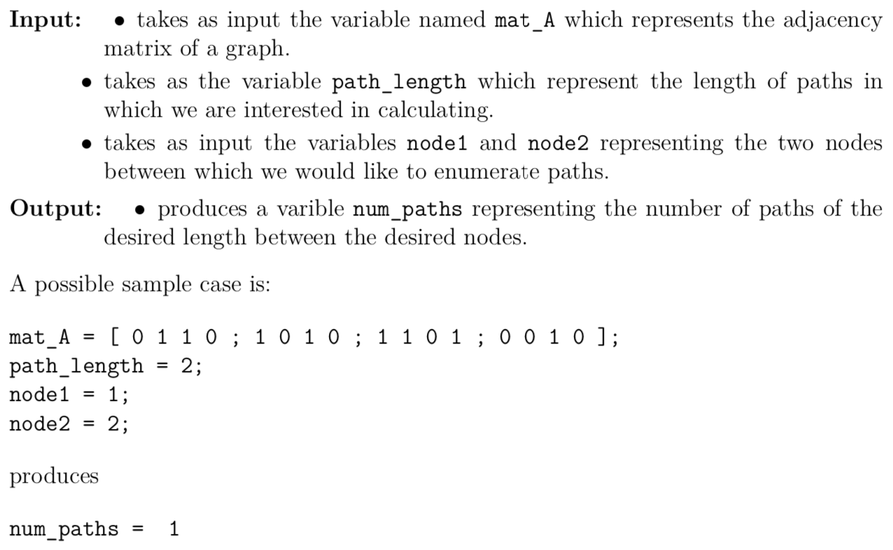 (Paths in Graphs) Graph theory studies sets of | Chegg.com