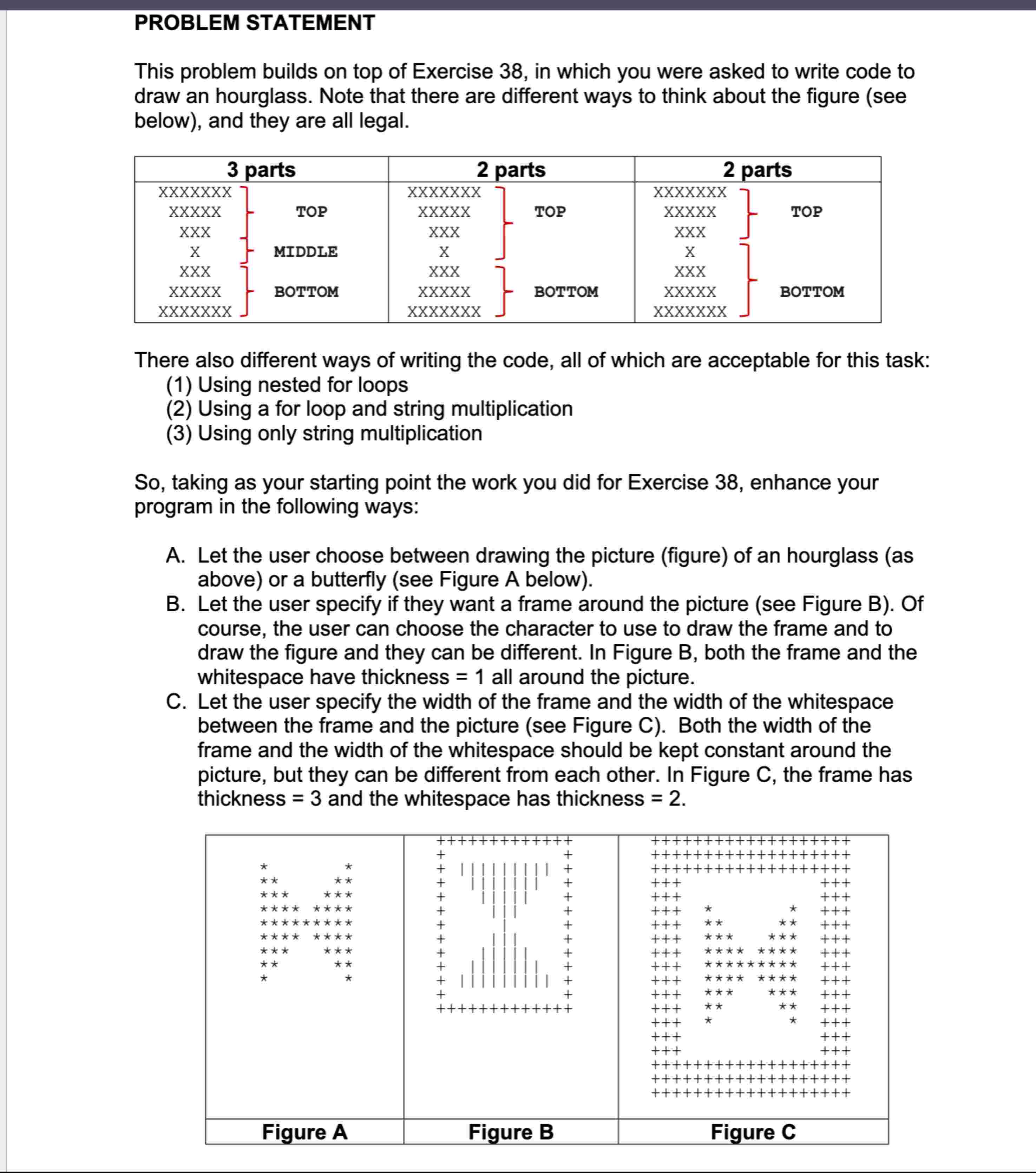 Solved PROBLEM STATEMENTThis problem builds on top of old | Chegg.com