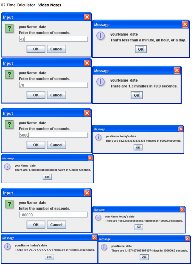 Solved How do it make this in BlueJ especially the name and | Chegg.com