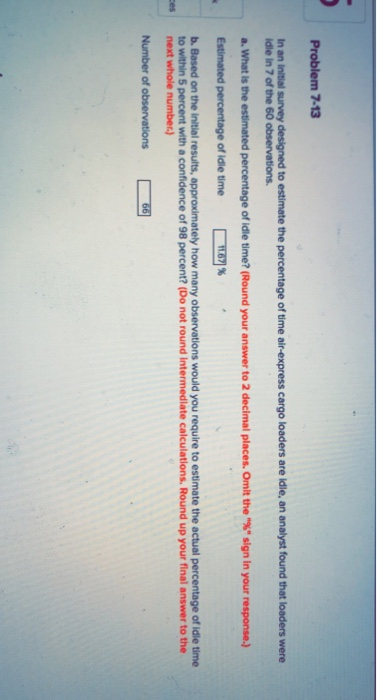 Solved In an initial survey designed to estimate the | Chegg.com