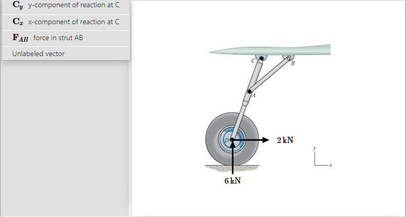 Solved As an airplane's brakes are applied, the nose wheel | Chegg.com