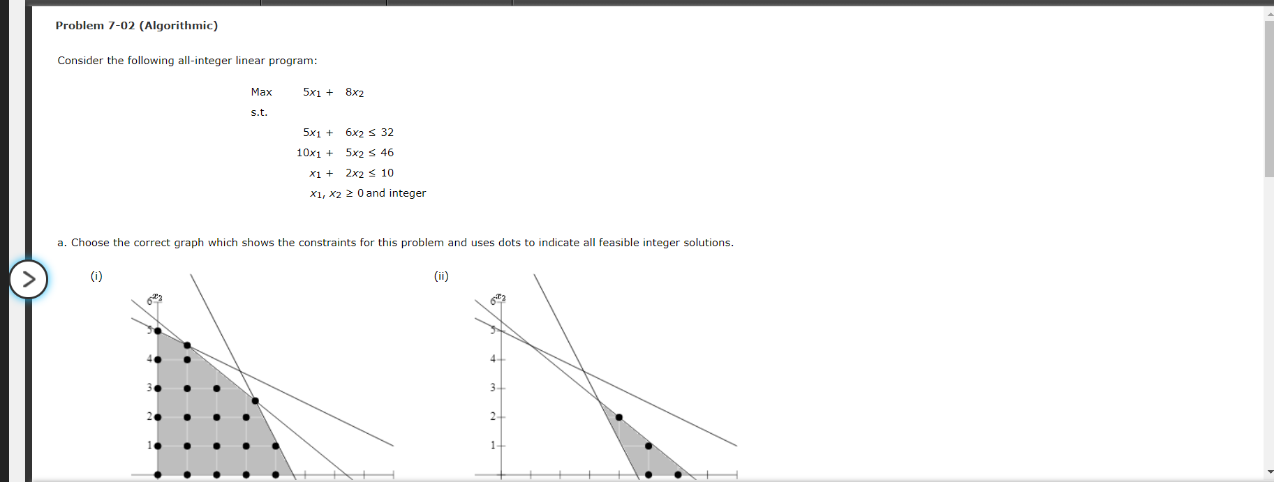 Solved Problem 7 02 Algorithmic Consider The Following 