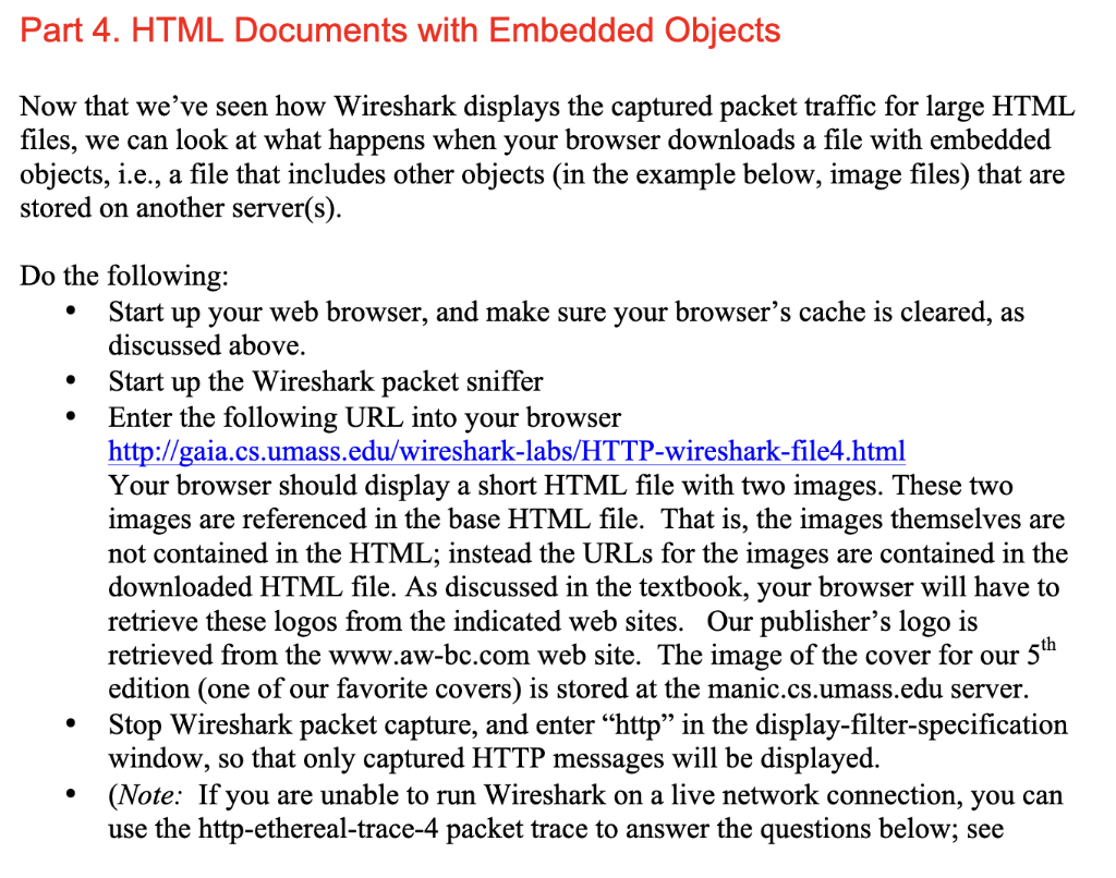 Solved Now that we've seen how Wireshark displays the | Chegg.com