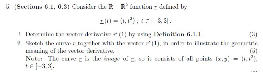 Solved 5. (Sections 6.1, 6.3) Cosider the R-R function | Chegg.com