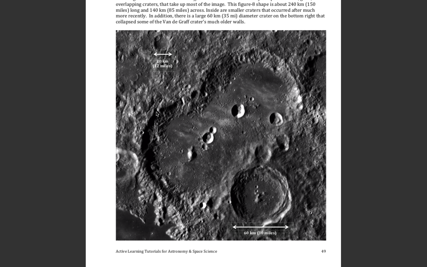 Solved Cratering 22 Earth’s Moon is not a smooth sphere. | Chegg.com